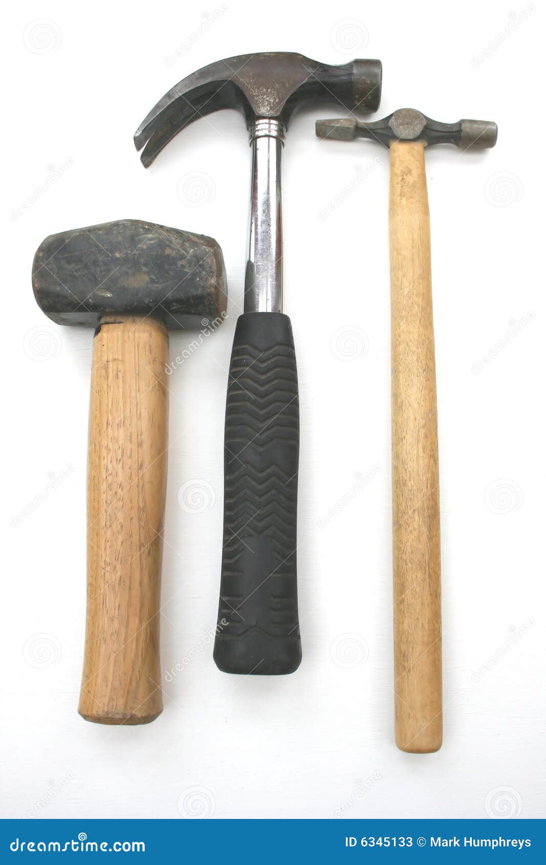 Hammers stock image. Image of tools, carpenter, nails - 6345133