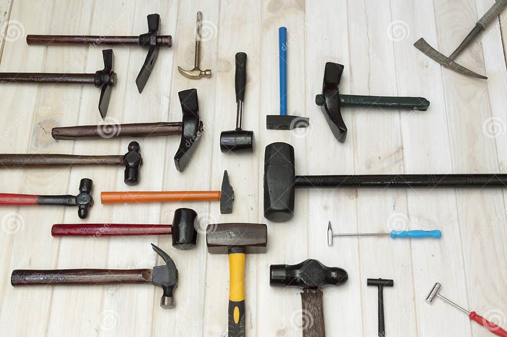 Hammers stock photo. Image of workshop, hammers, steel - 76244972