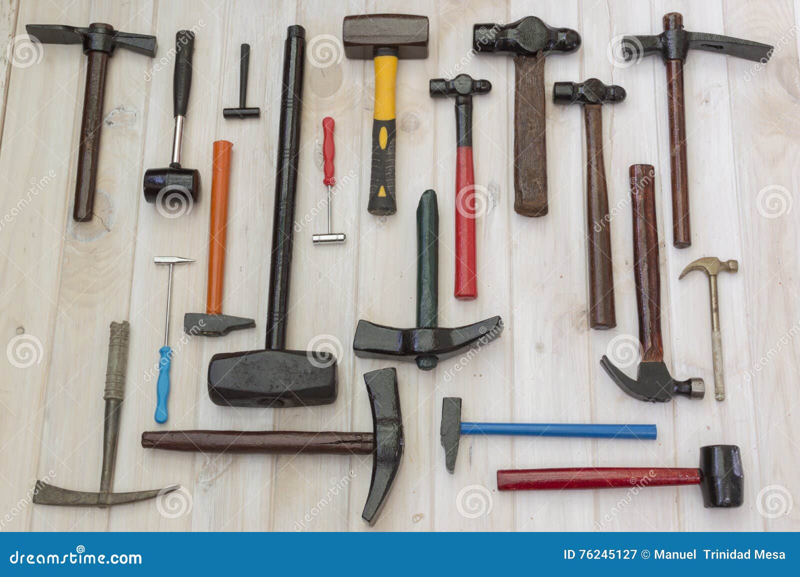 Hammers stock image. Image of improvement, build, usesn - 76245127