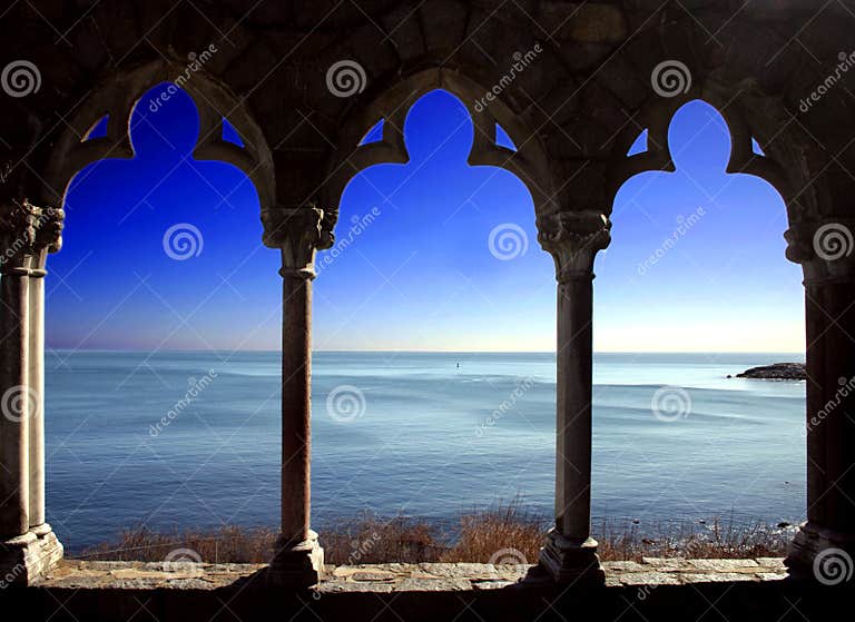 Hammond Castle stock image. Image of prince, kingdom, palace - 81485