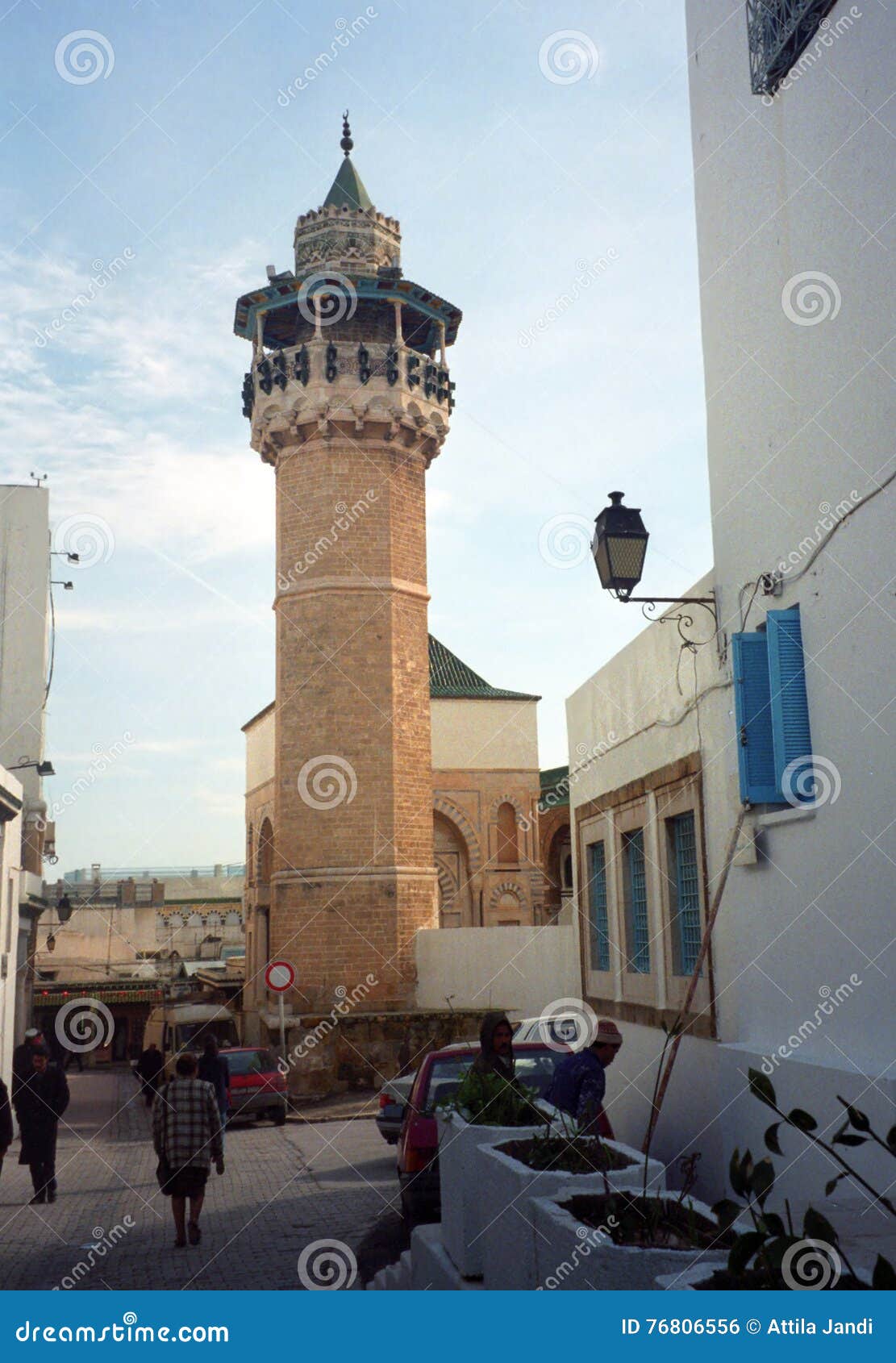 Hammouda Pasha Mosque, Tunis, Tunisia Editorial Photo - Image of faith ...