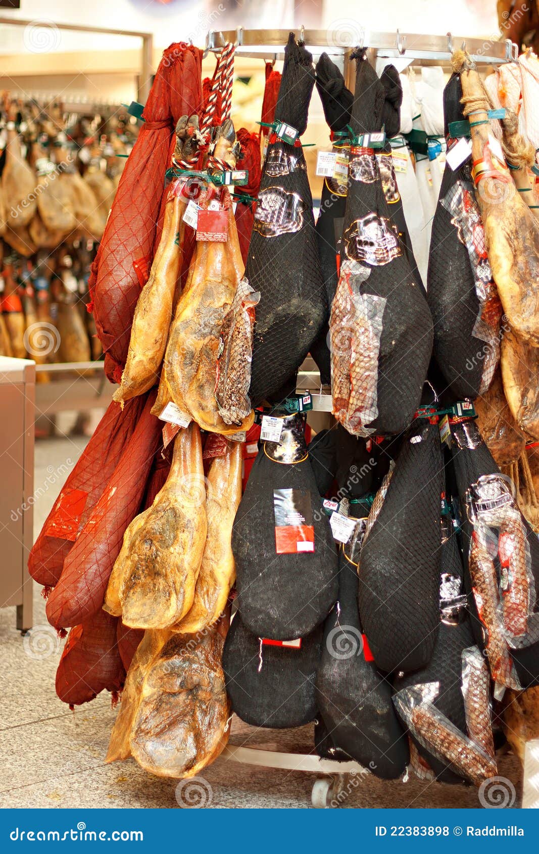 Hamon legs stock photo. Image of loaf, lambchop, marketplace - 22383898