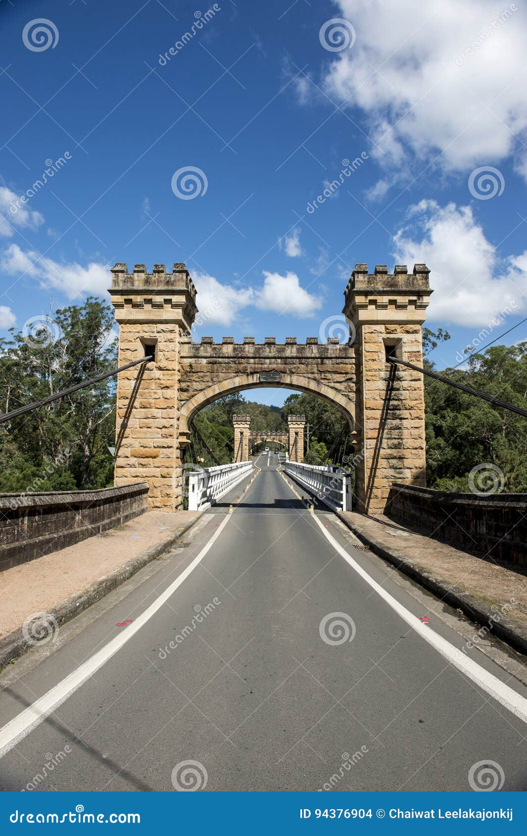Hampden Bridge Kangaroo Valley Stock Photo - Image of nature, hampden ...