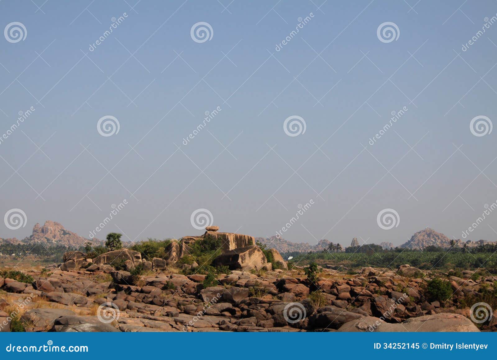 Hampi, India stock image. Image of hampi, rocks, scenic - 34252145