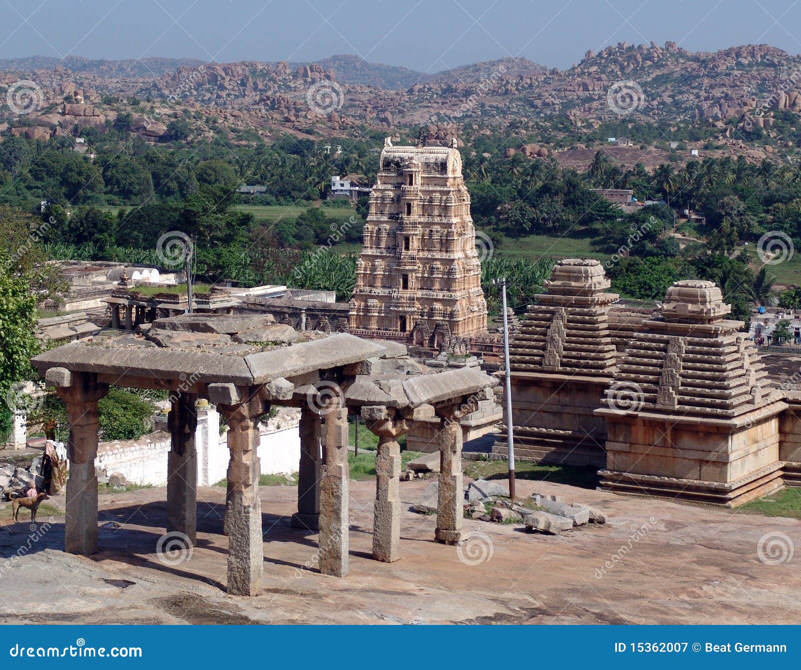 Hampi, Vijayanagar stock image. Image of belur, light - 15362007