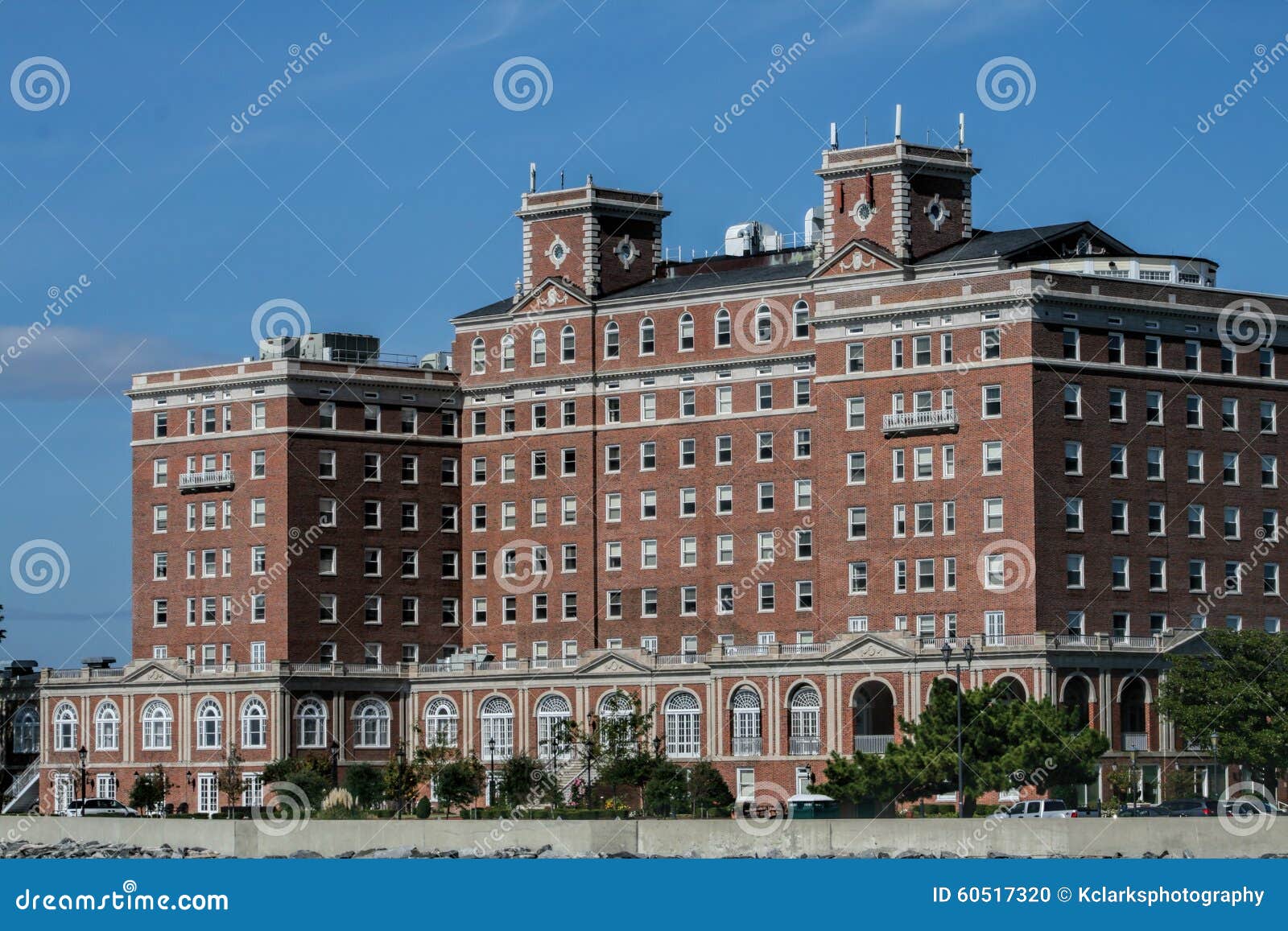 Hampton Virginia Waterfront Brick Architecture Foto de archivo - Imagen ...