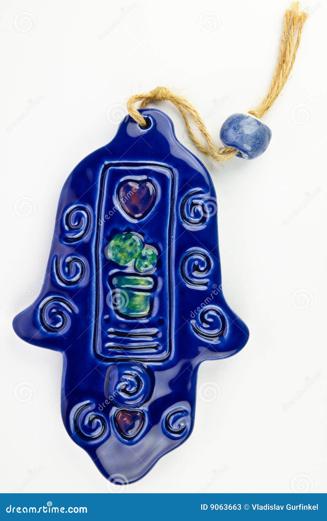 Hamsa hand amulet stock image. Image of judaica, amulet - 9063663