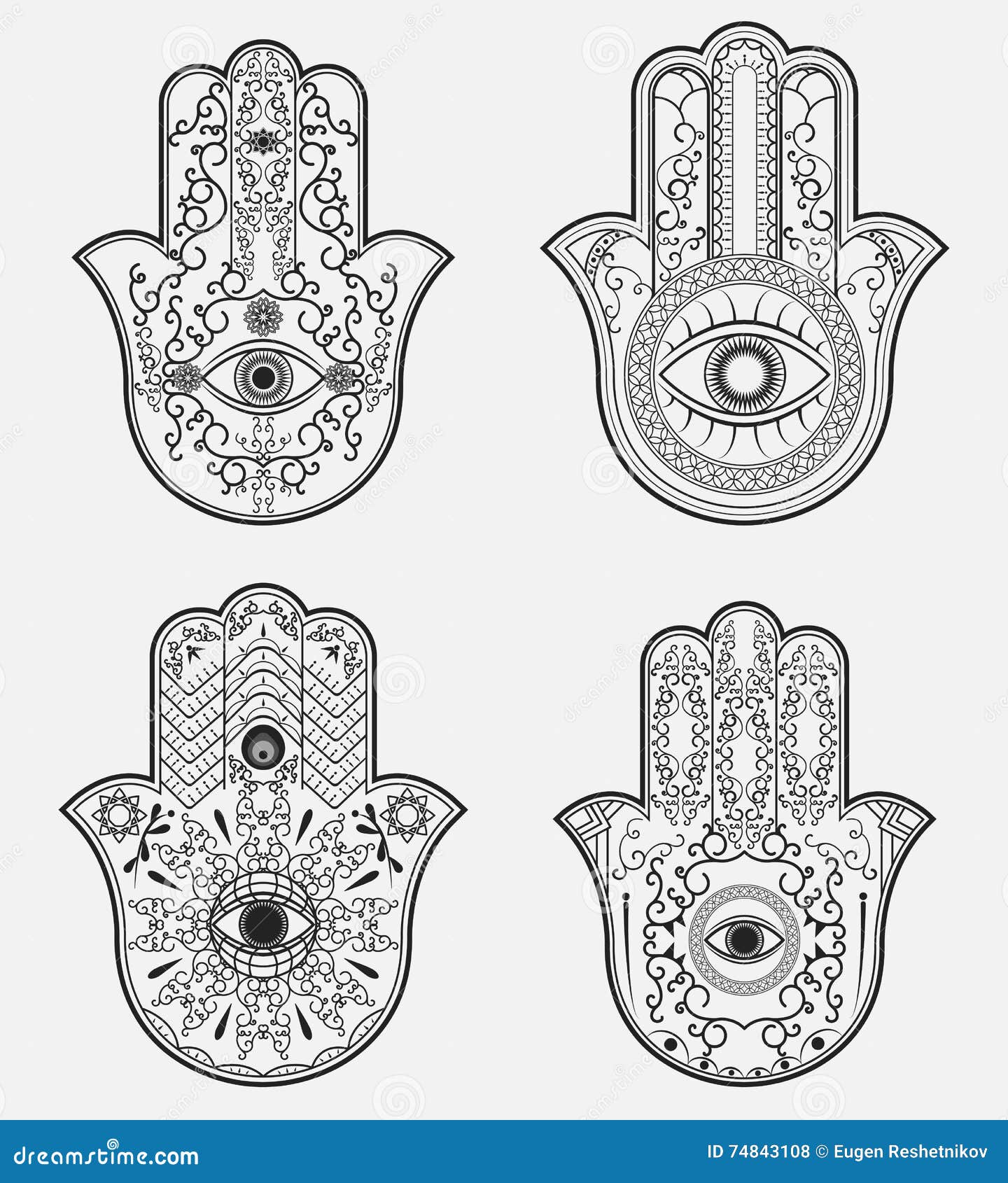 Hand Morocco Set Stock Illustrations – 256 Hand Morocco Set Stock ...