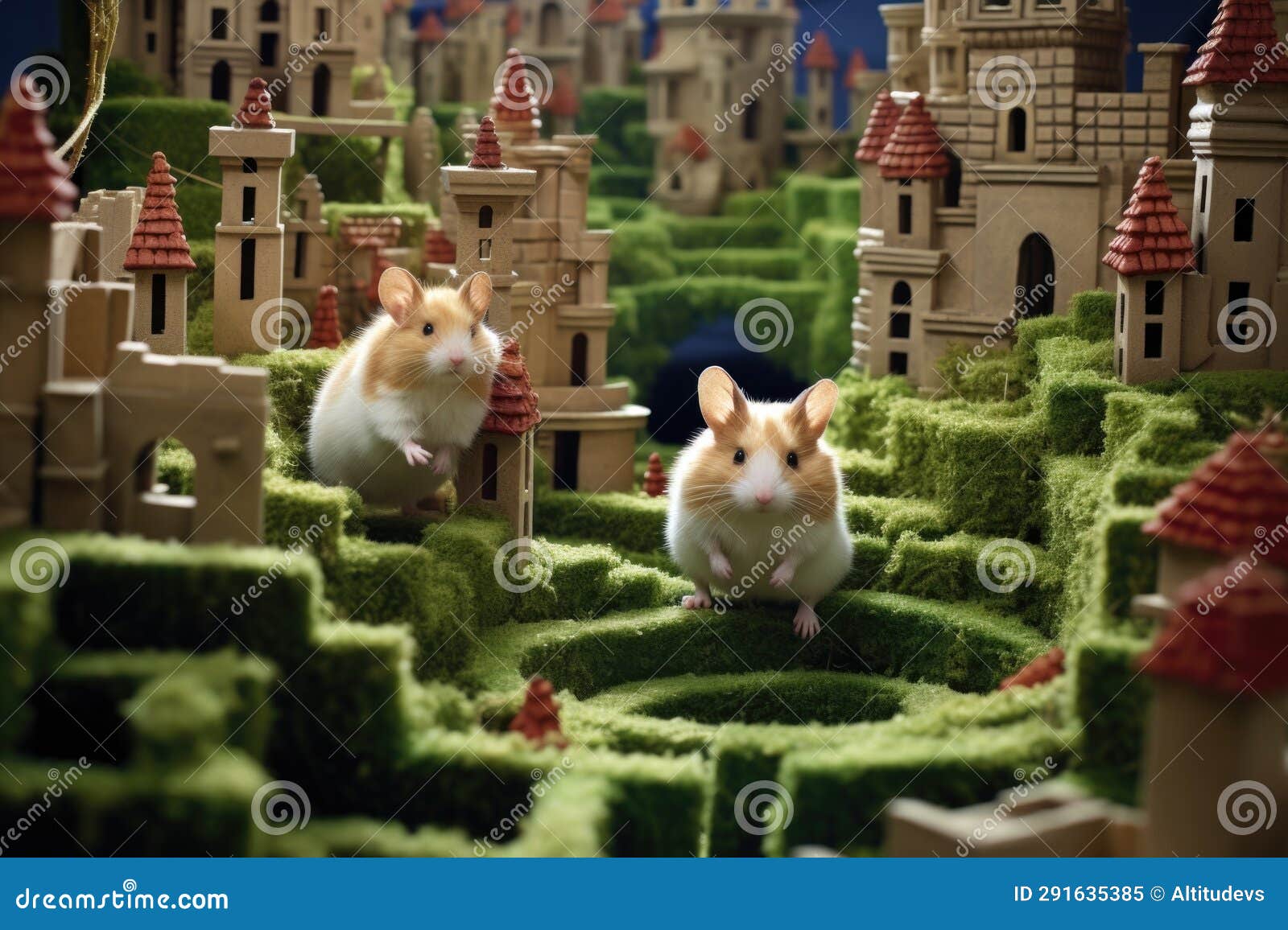 Hamster In Maze Royalty-Free Stock Photo | CartoonDealer.com #6348315