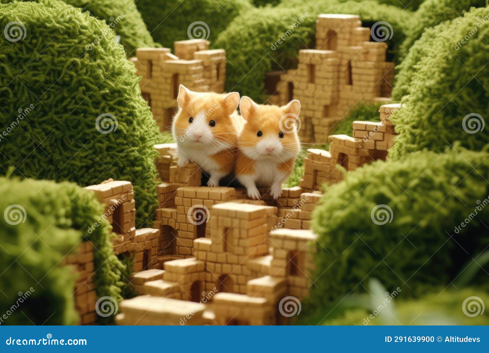 Hamster In Maze Royalty-Free Stock Photo | CartoonDealer.com #6348315