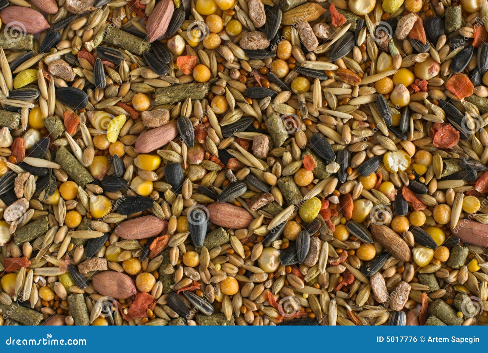 Hamster fodder texture stock photo. Image of animals, herb - 5017776