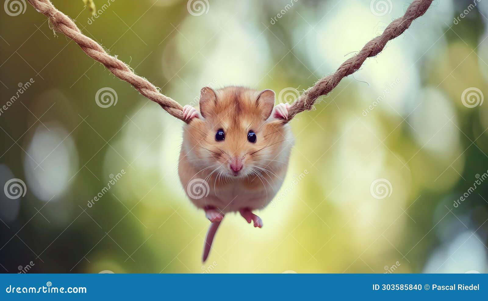 Hamster Hustle. Cute Litte Hamster in the Nature Stock Photo - Image of ...