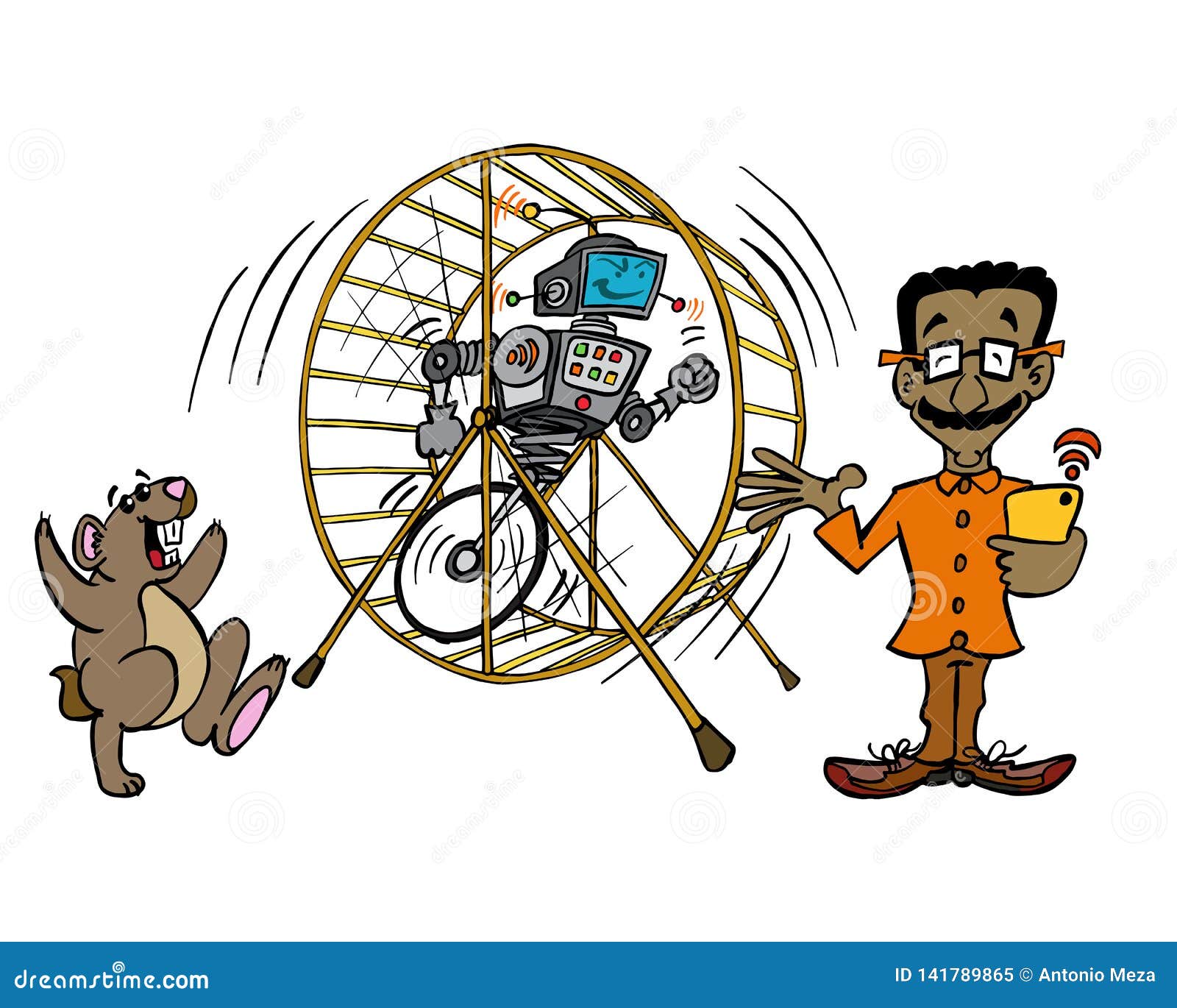 Hamster Wheel Stock Photography | CartoonDealer.com #41866250