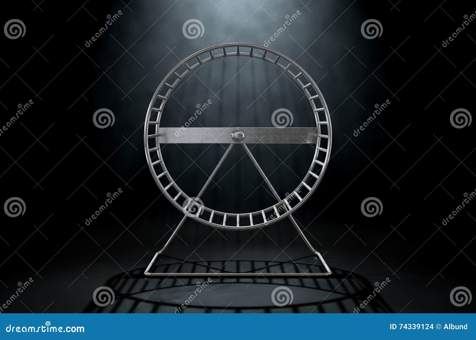 Hamster Wheel Empty stock photo. Image of rotate, challenge - 74339124