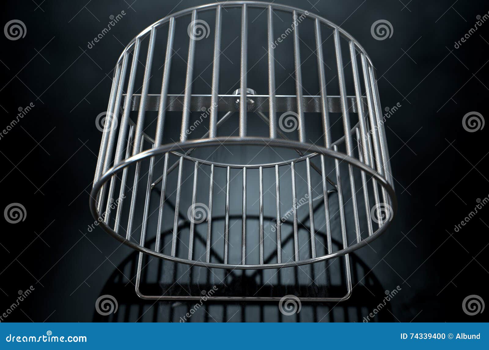 Hamster Wheel Empty stock photo. Image of render, shot - 74339400