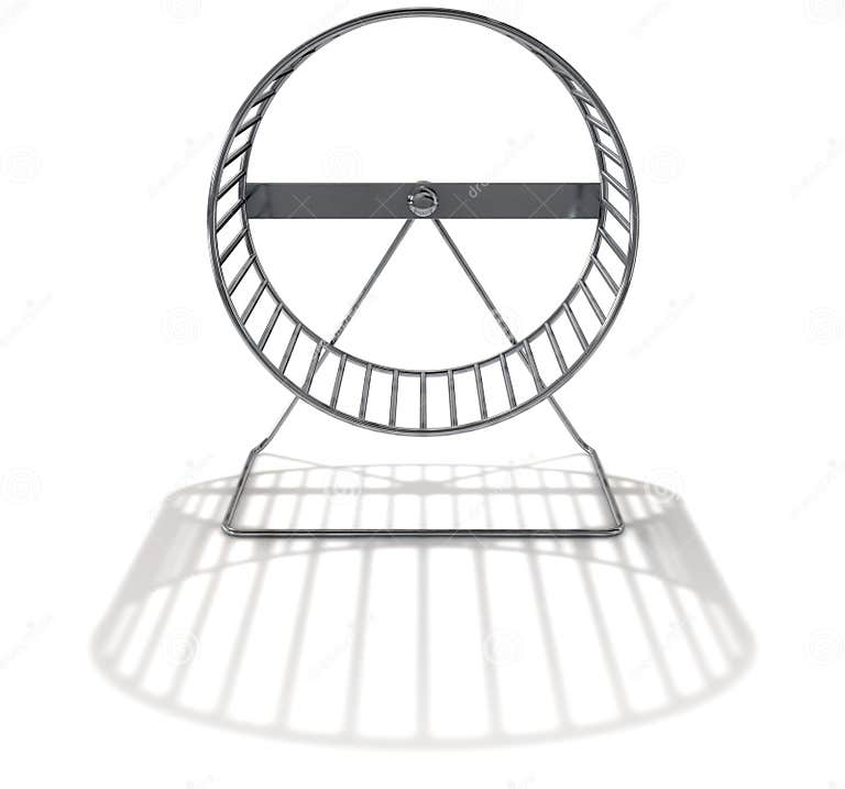 Hamster Wheel Empty stock image. Image of treadmill, studio - 74339629