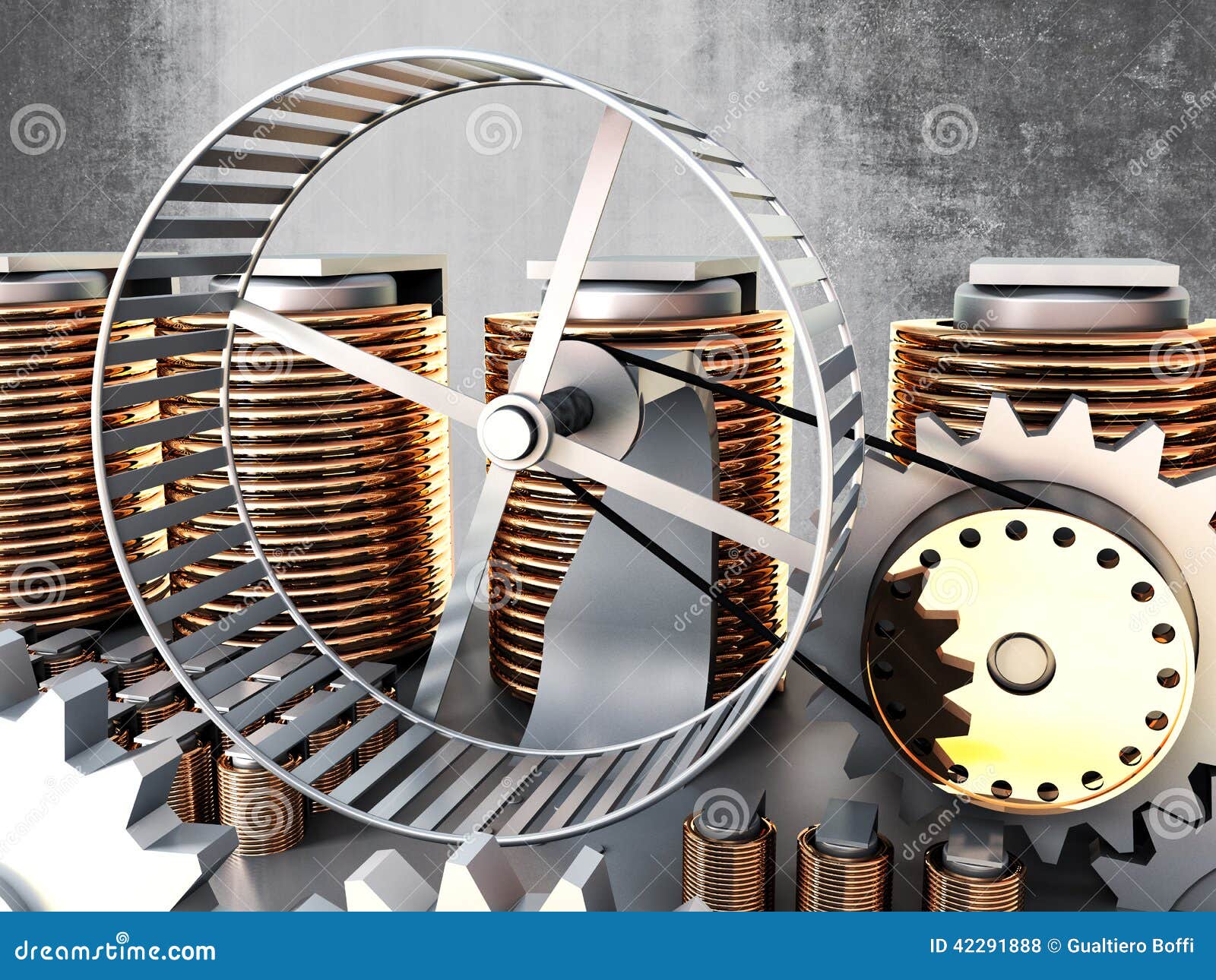 Human Hamster Wheel Generator