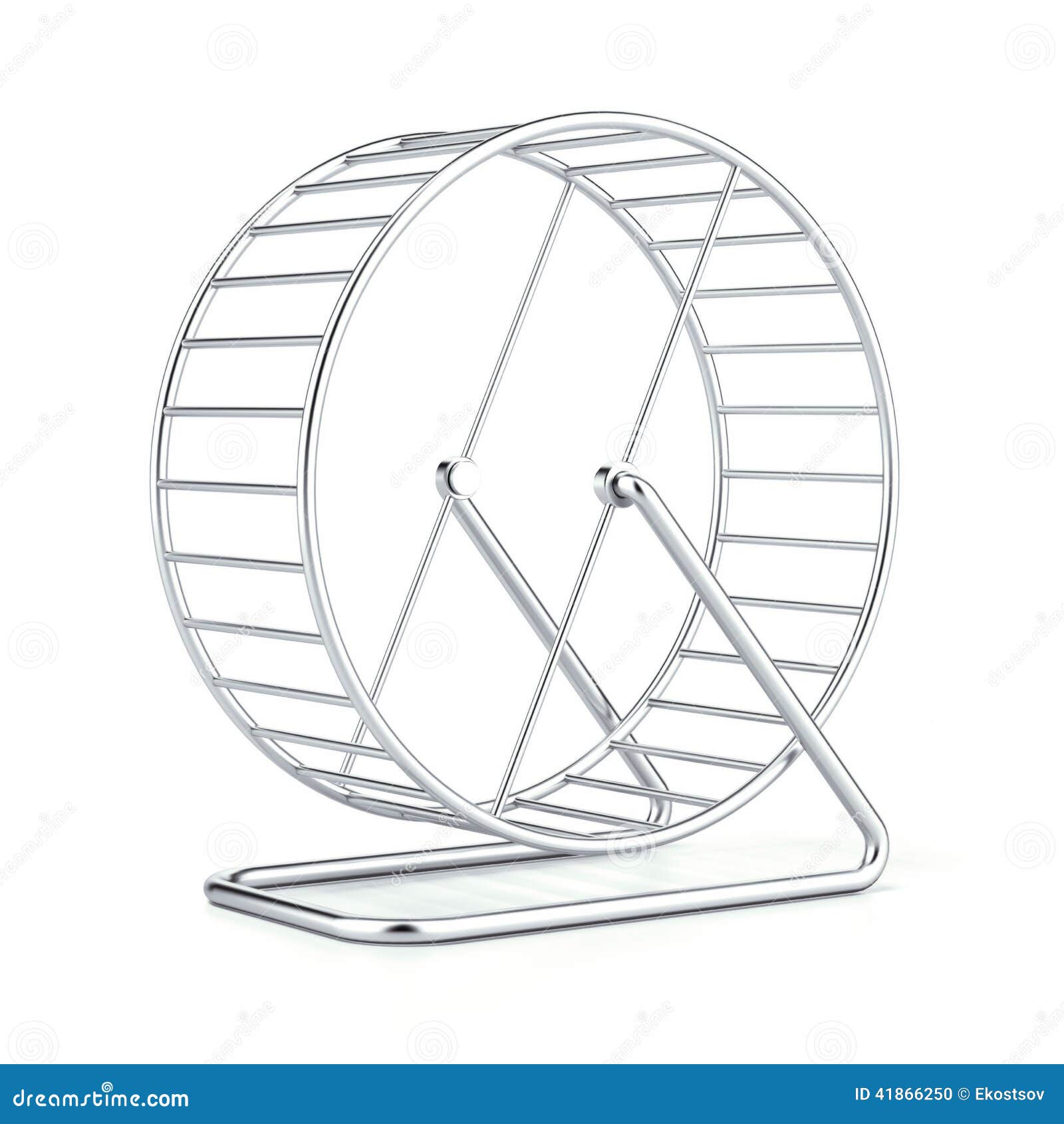 Hamsterrad stock abbildung. Illustration von hintergrund - 41866250