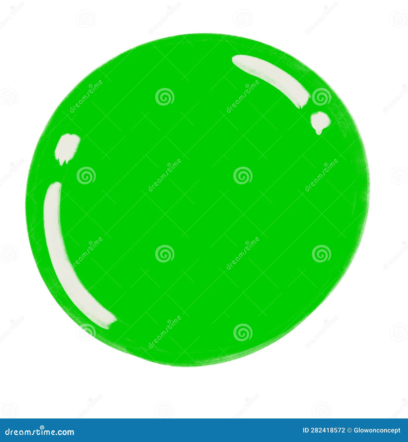 Hand Drawing Circle Shape Bubble Geometric Frame 80s Pop Illustration ...