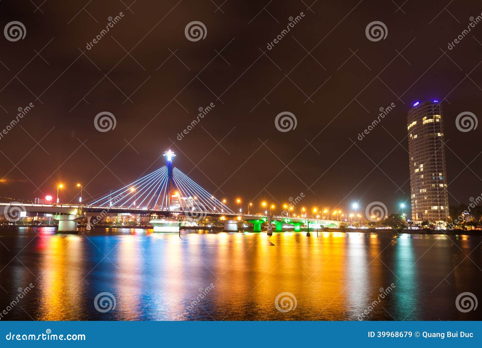 Han River Bridge stock image. Image of colorful, light - 39968679