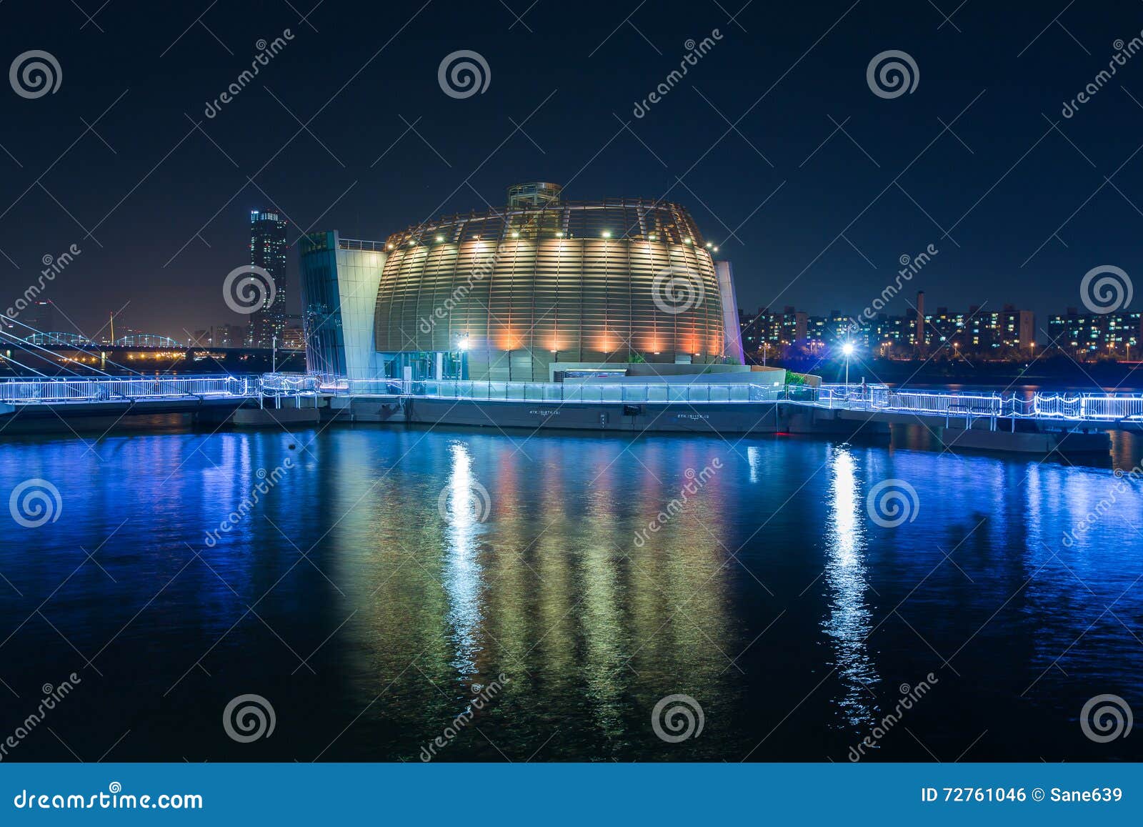 Han River, Seul, Corea Del Sur Foto editorial - Imagen de interés ...