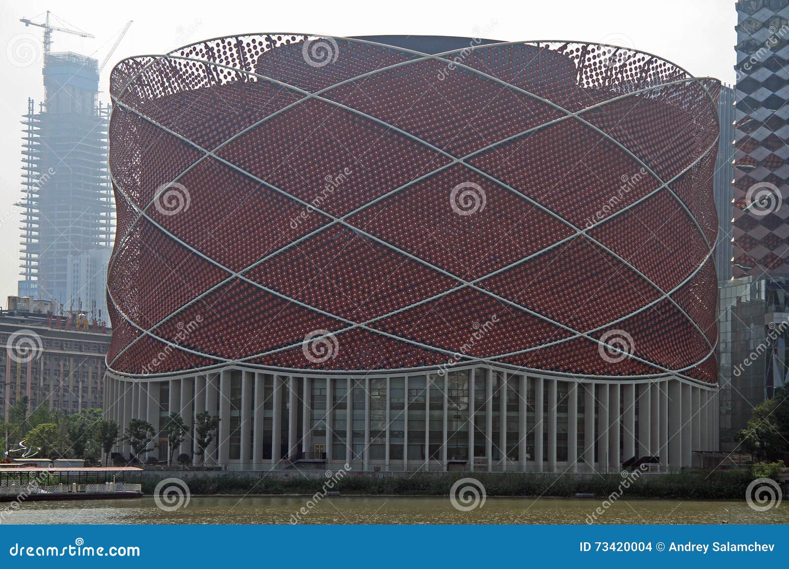 Han Show Theatre in Wuhan stock photo. Image of cityscape - 73420004