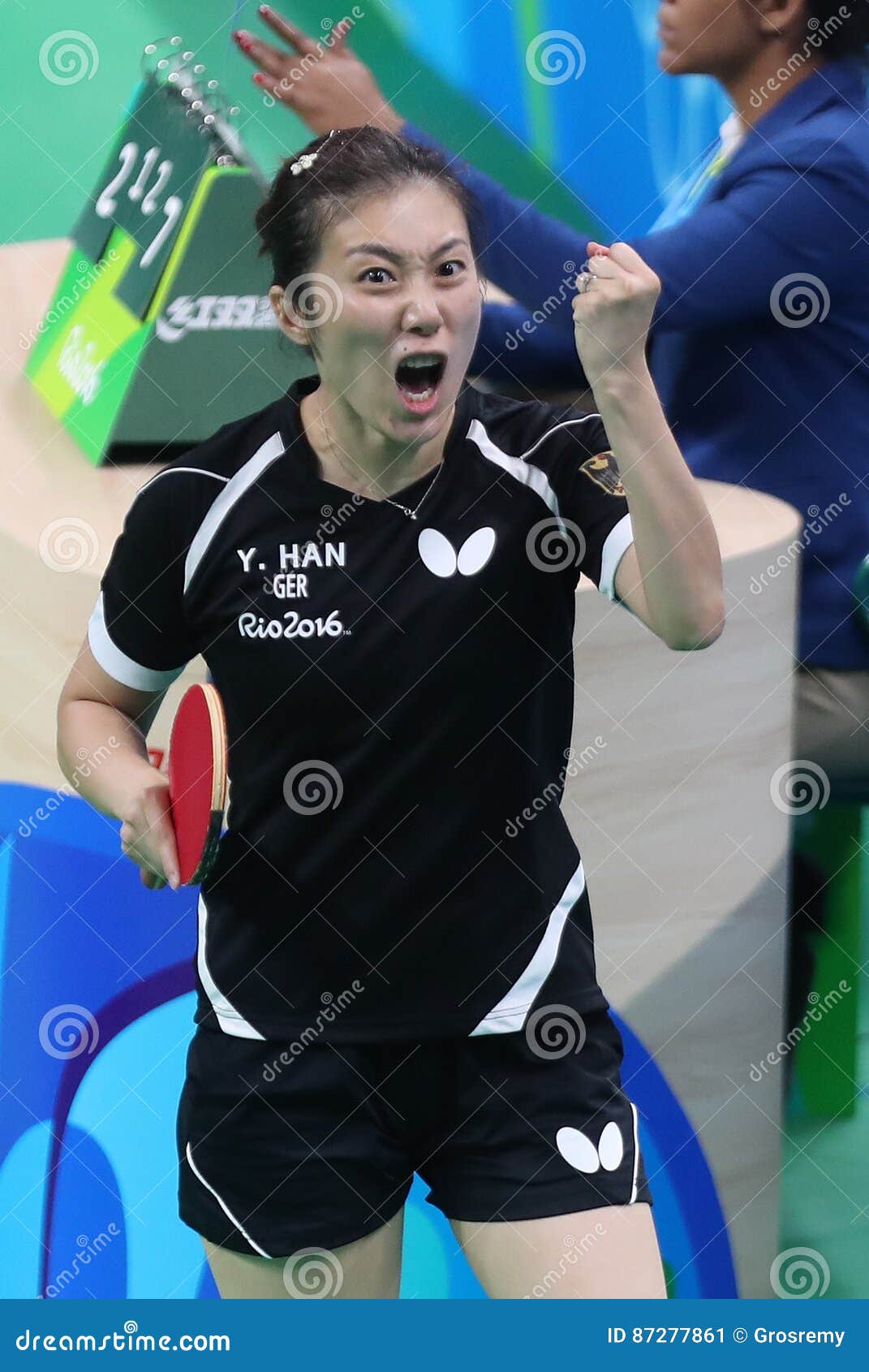 Han Yan Bij De Olympische Spelen in Rio 2016 Redactionele Foto - Image ...