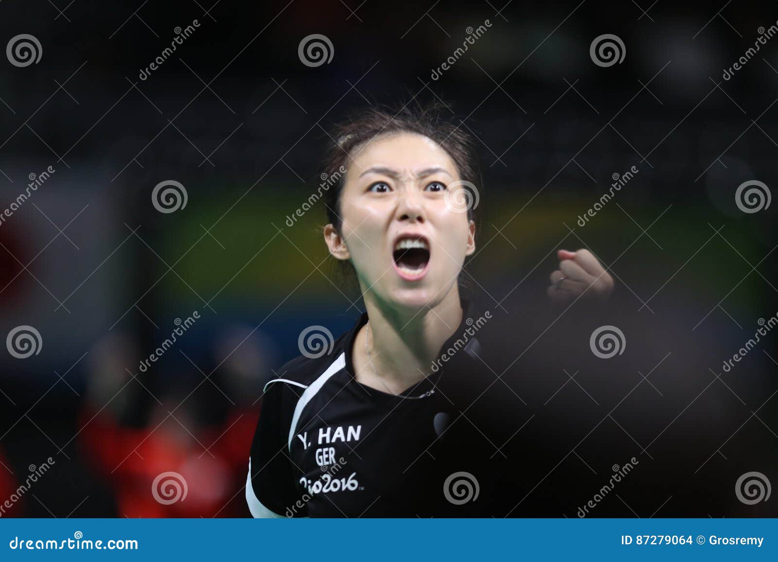 Han Yan Bij De Olympische Spelen in Rio 2016 Redactionele Stock ...