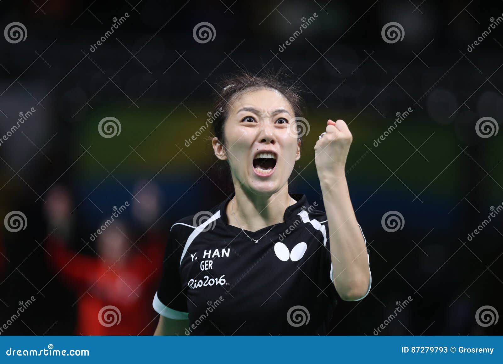 Han Yan an Den Olympischen Spielen in Rio 2016 Redaktionelles Stockfoto ...