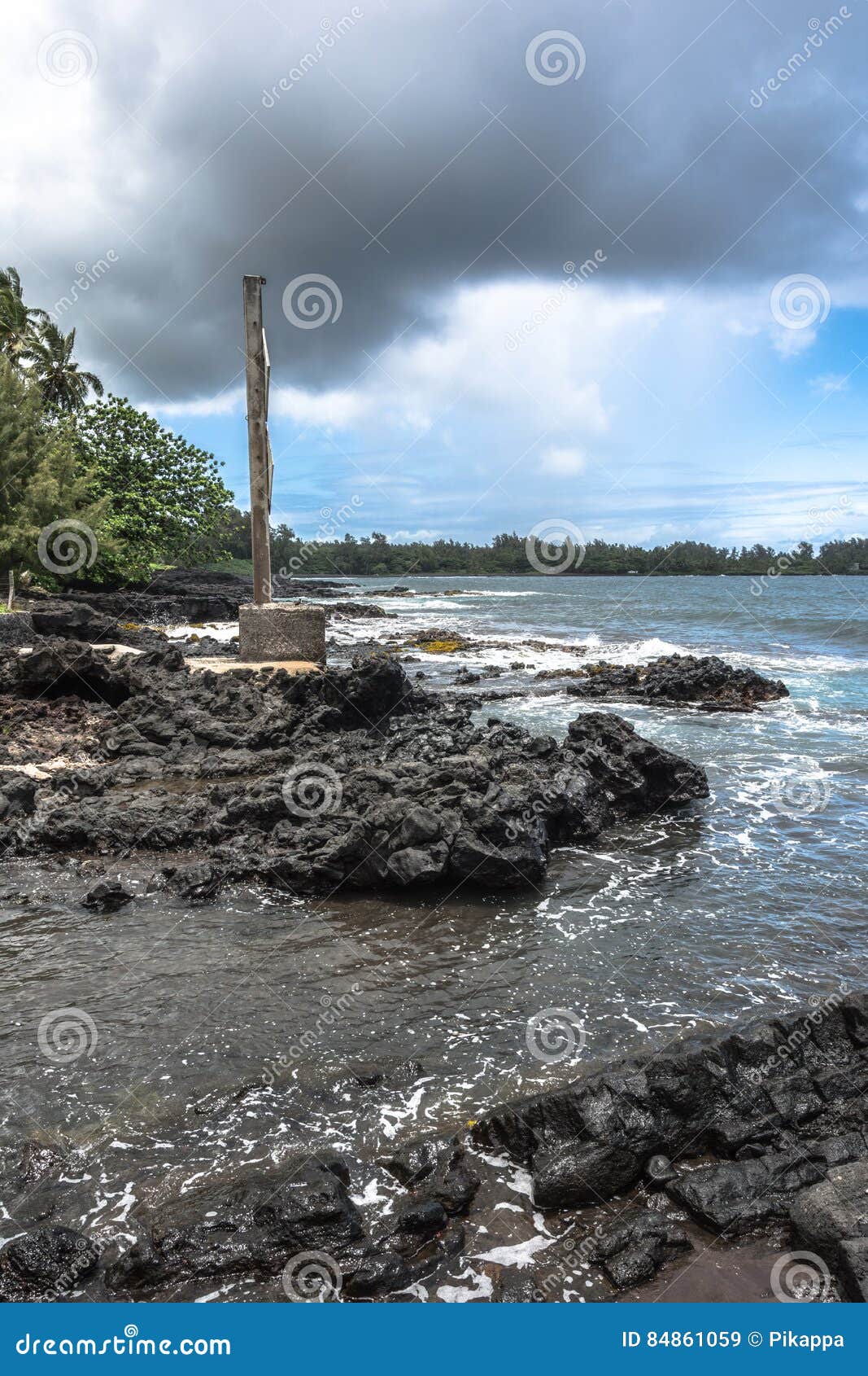 Hana coast in Maui, Hawaii stock image. Image of hana - 84861059