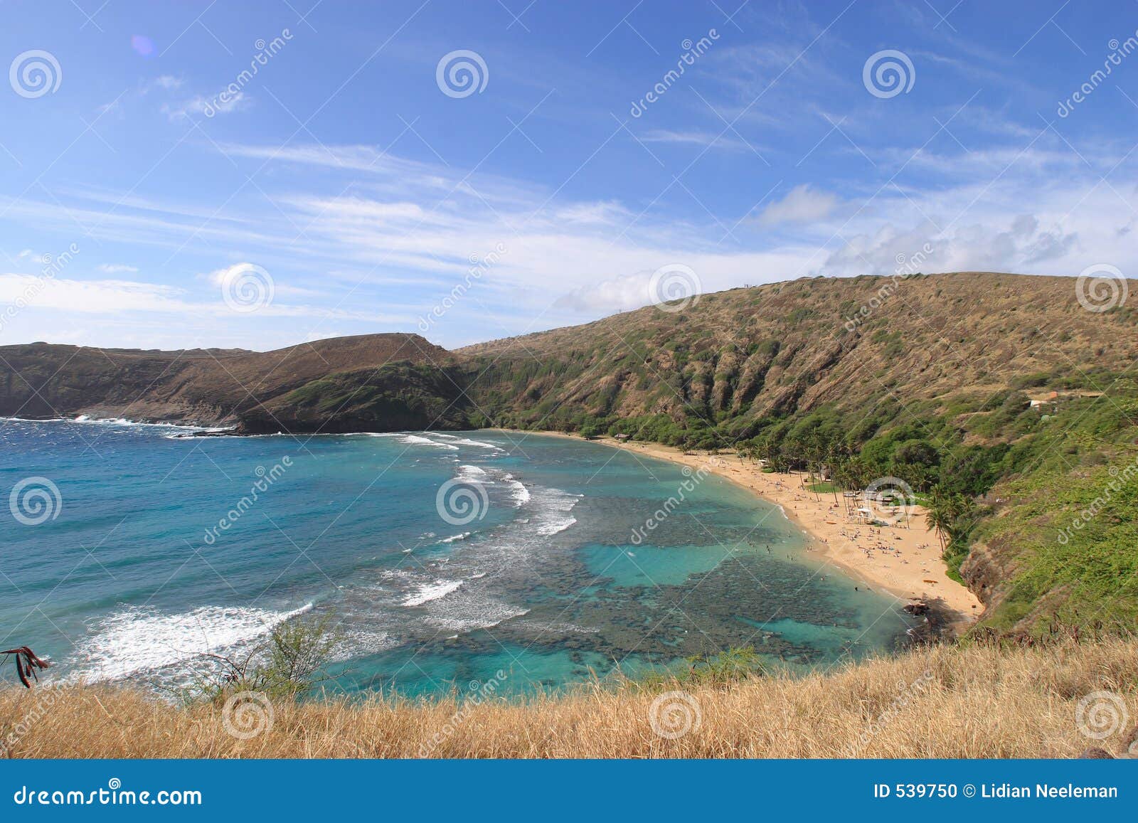 Hanauma bay stock photo. Image of ocean, travel, surf, vacation - 539750