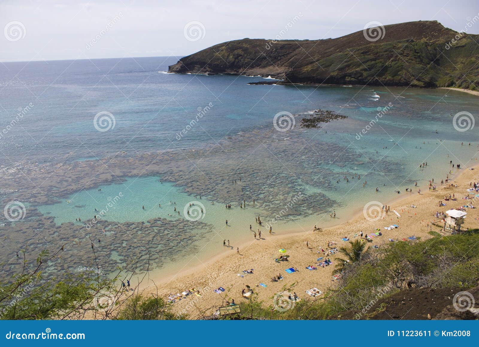 Hanauma Bay, Hawaii stock image. Image of dive, scenic - 11223611