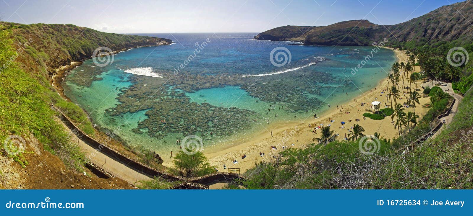 Hanauma Bay Royalty-Free Stock Photo | CartoonDealer.com #43386831