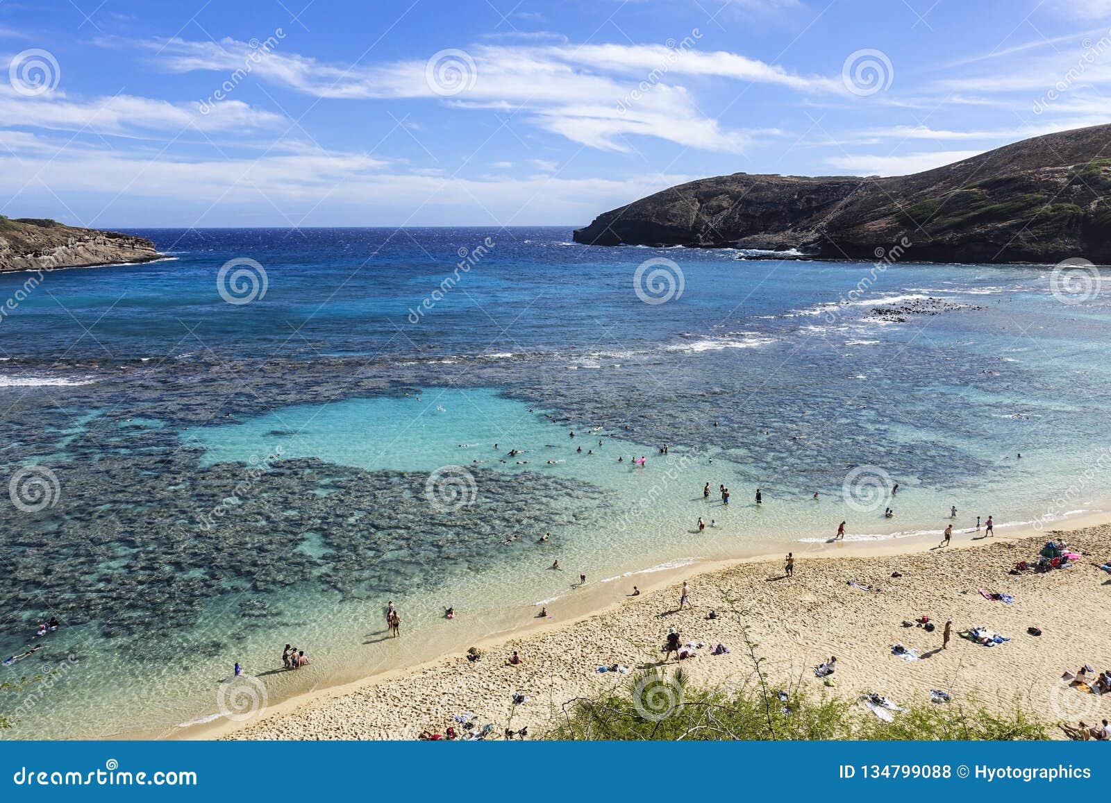 Hanauma bay, O`ahu, Hawaii editorial stock photo. Image of australia ...