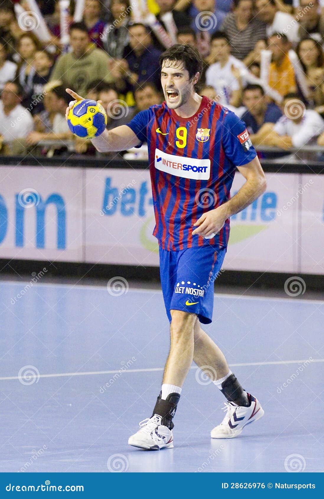 Hanball Player Raul Entrerrios Editorial Photo - Image of raul, spain ...