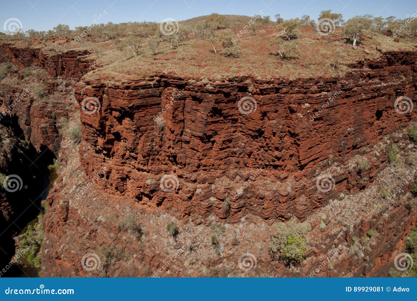 Hancock Gorge In Karijini National Park Western Australia Royalty-Free ...