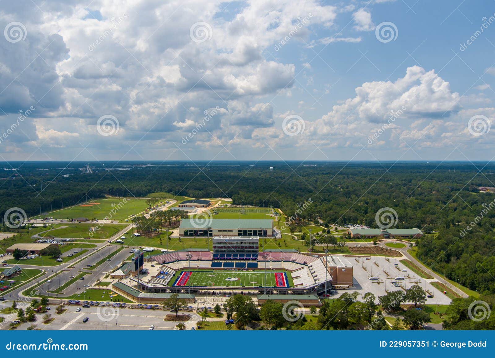 Hancock Whitney Stadium in Mobile, Alabama Editorial Photo - Image of ...