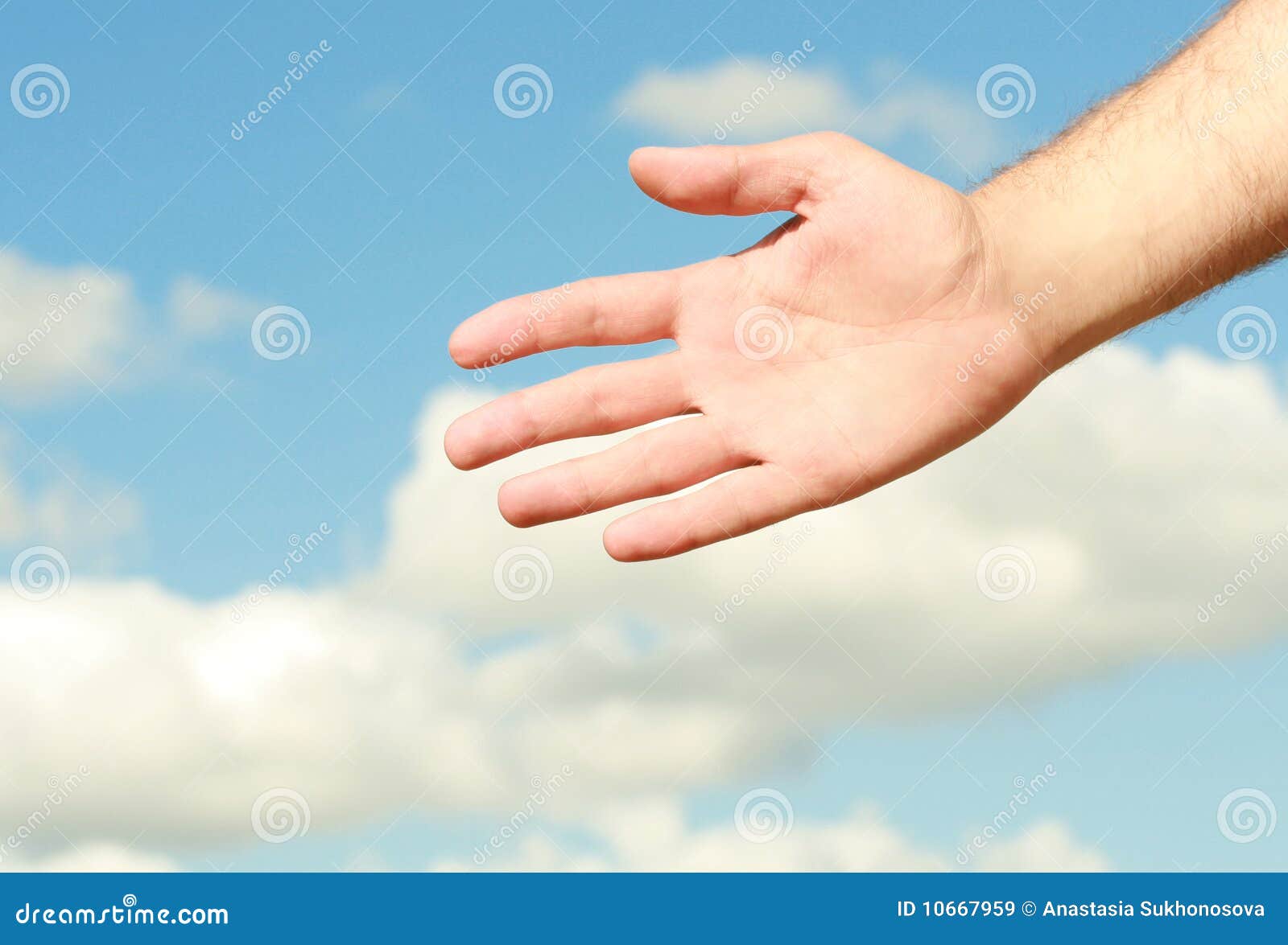 Hand stock image. Image of friendship, single, human - 10667959