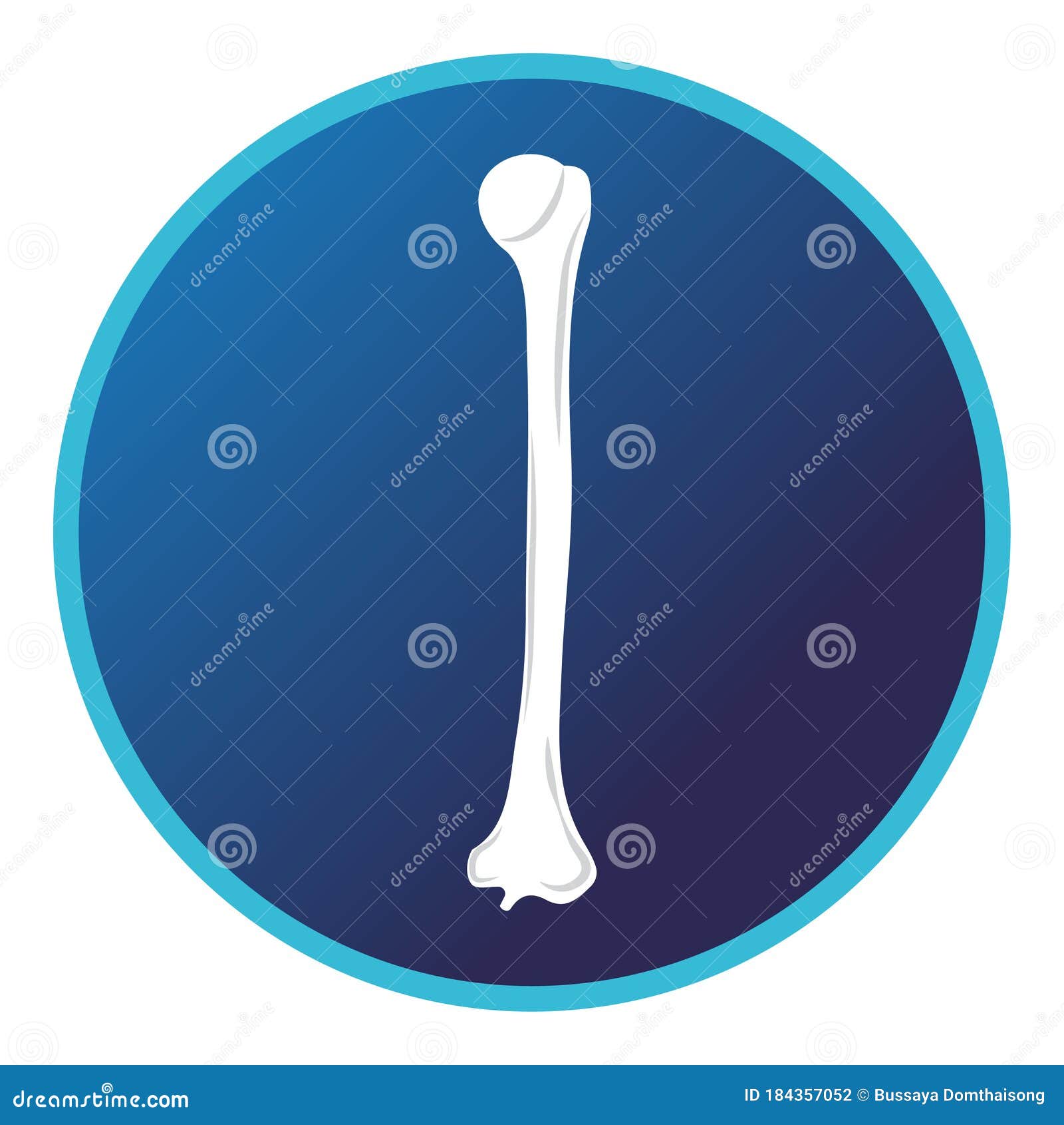 Hand Anatomy Icon. Vector Flat Paper Cut with the Blue-white Background ...