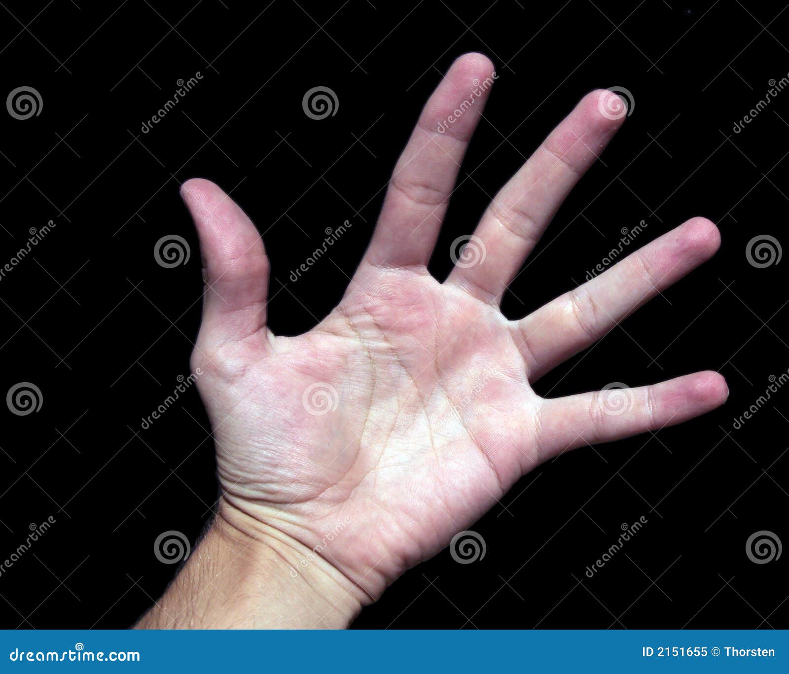 Hand stock image. Image of open, hand, fingers, black - 2151655