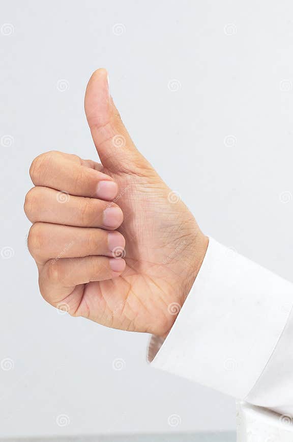 Hand stock photo. Image of sign, white, body, thumb, hand - 25869662