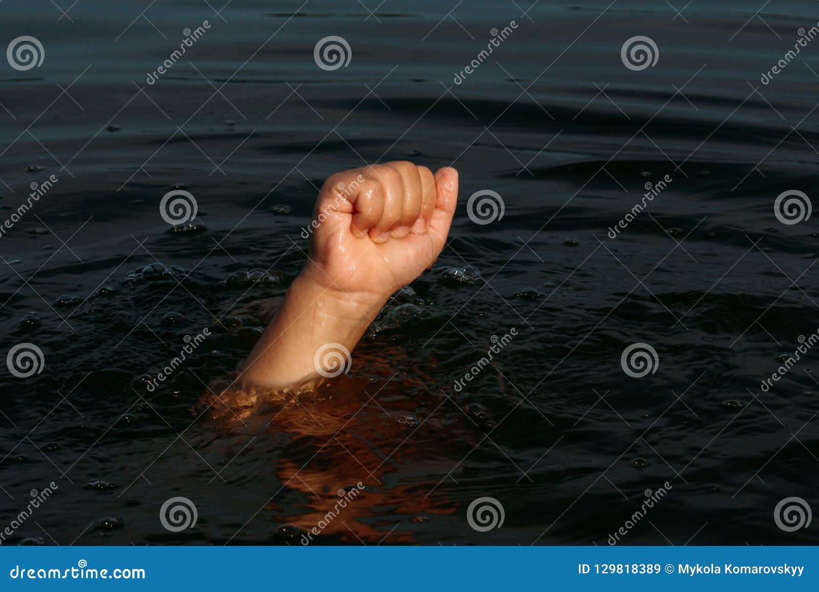 Hand above water stock image. Image of liquid, water - 129818389