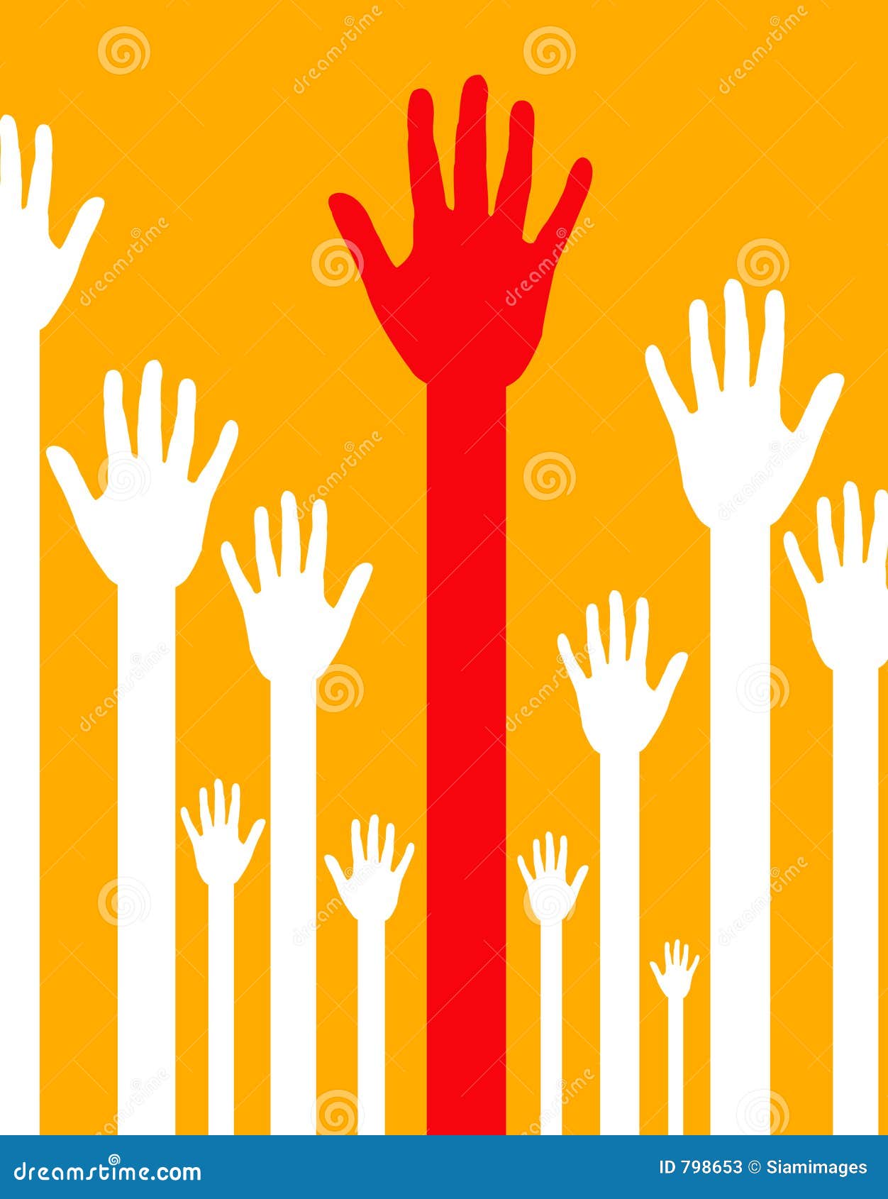 Hand abstract stock illustration. Illustration of composition - 798653