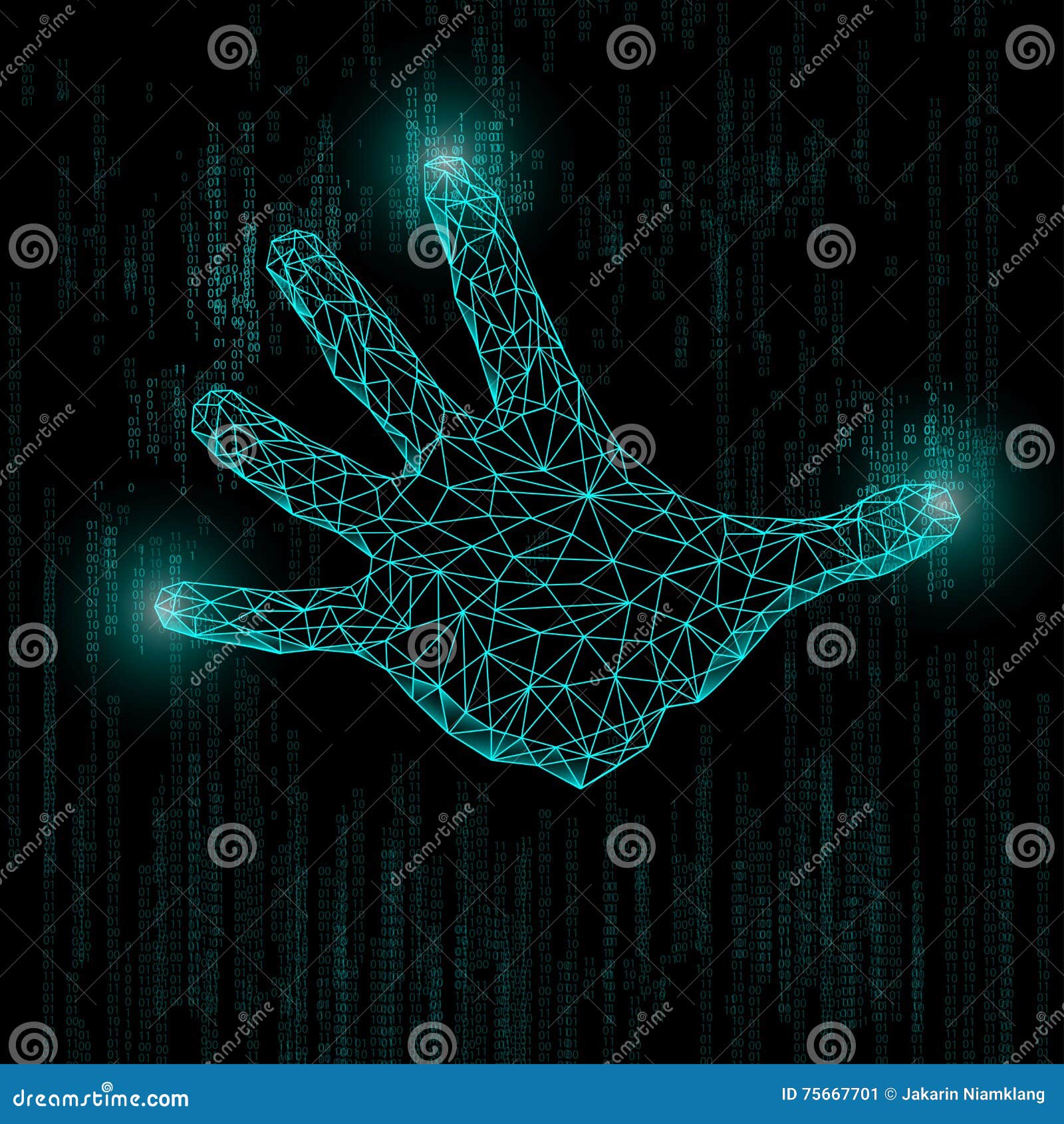 Hand stock vector. Illustration of business, touch, communication ...