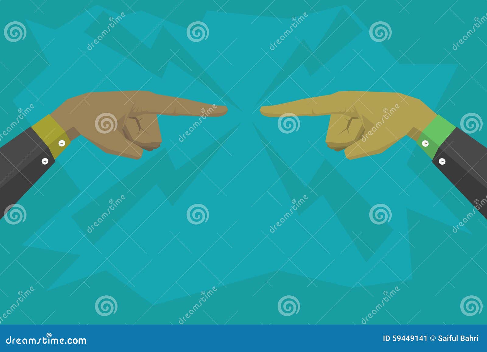 Hands Of Accuser Pointing To Sad Woman Sitting Alone. Social Media ...