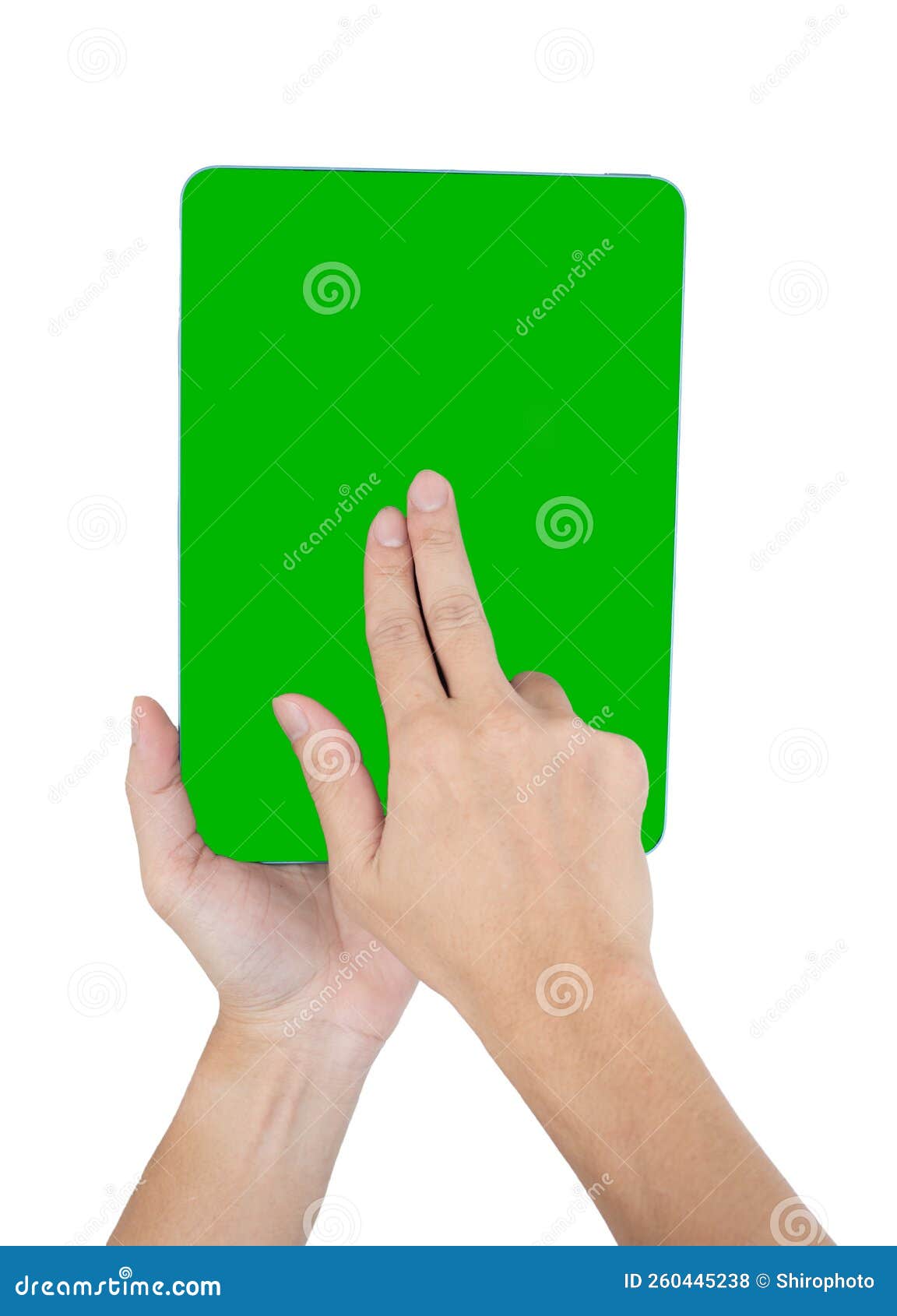 Hand in Action with Device Isolate Stock Photo - Image of concept ...