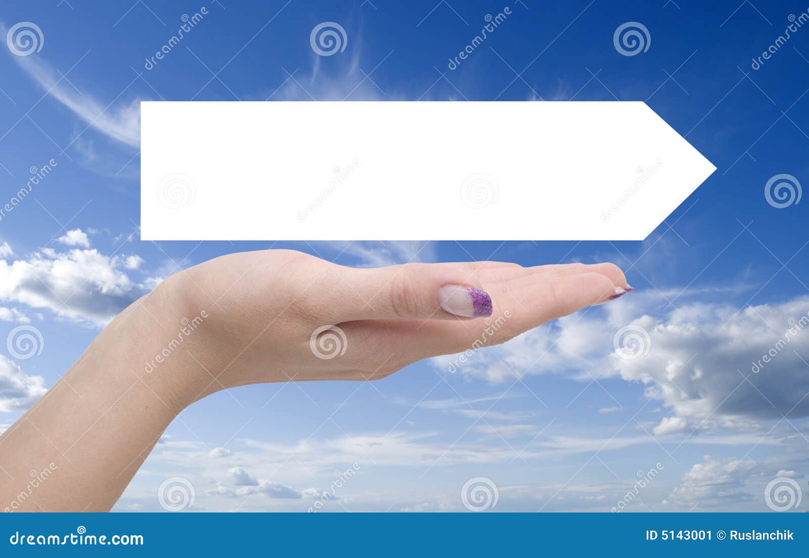 Hand and arrow stock image. Image of point, letter, pointer - 5143001