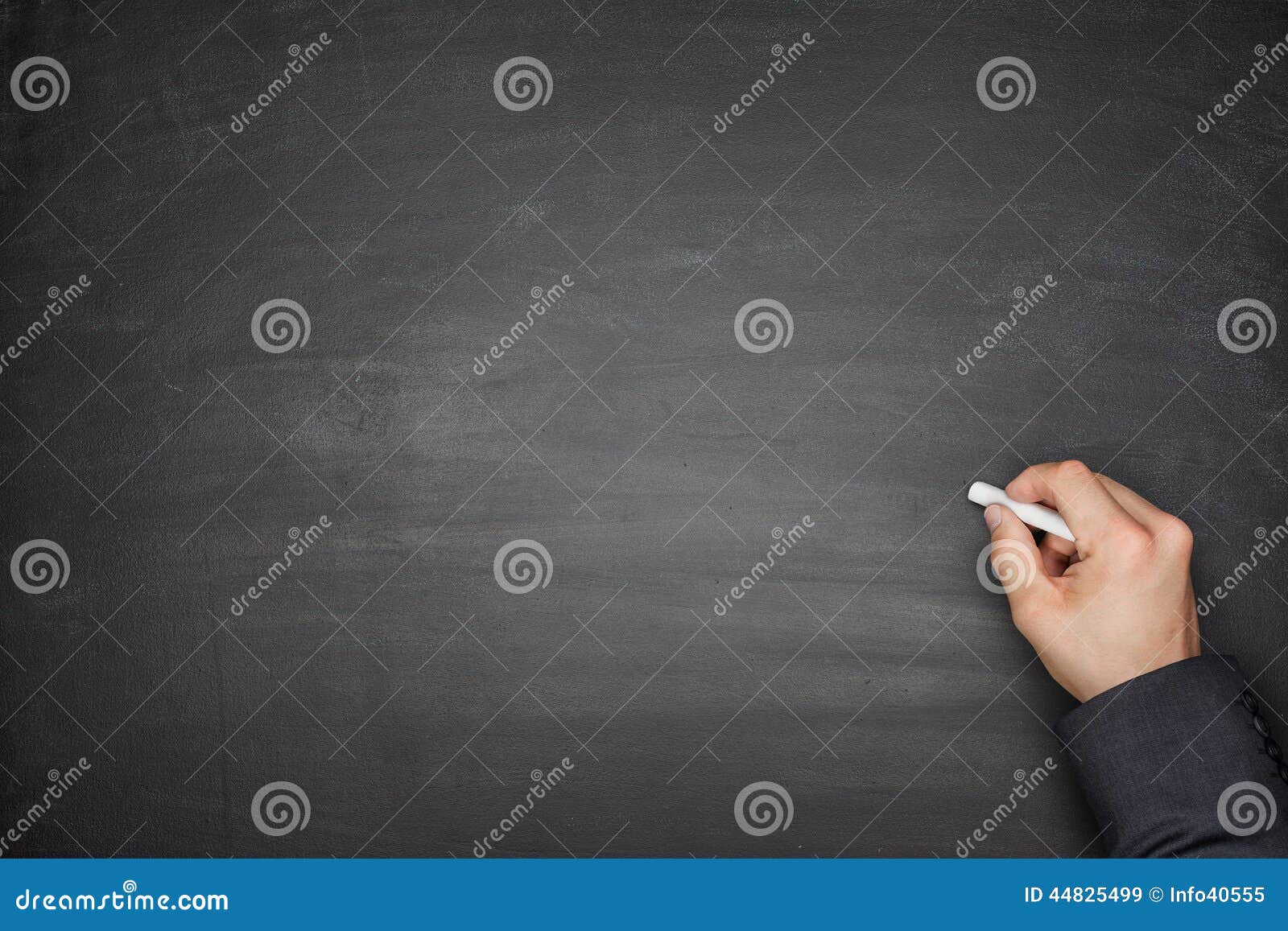 Hand auf leerer Tafel stockbild. Bild von spärlich, schwarzes - 44825499