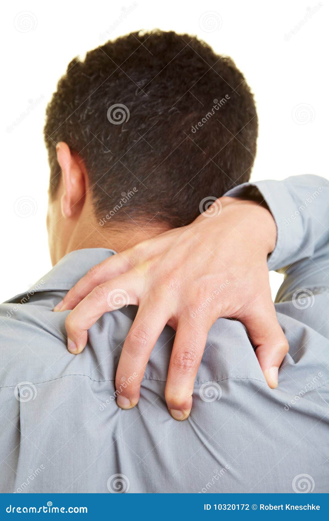 Hand on the back stock photo. Image of pain, person, dorsals - 10320172