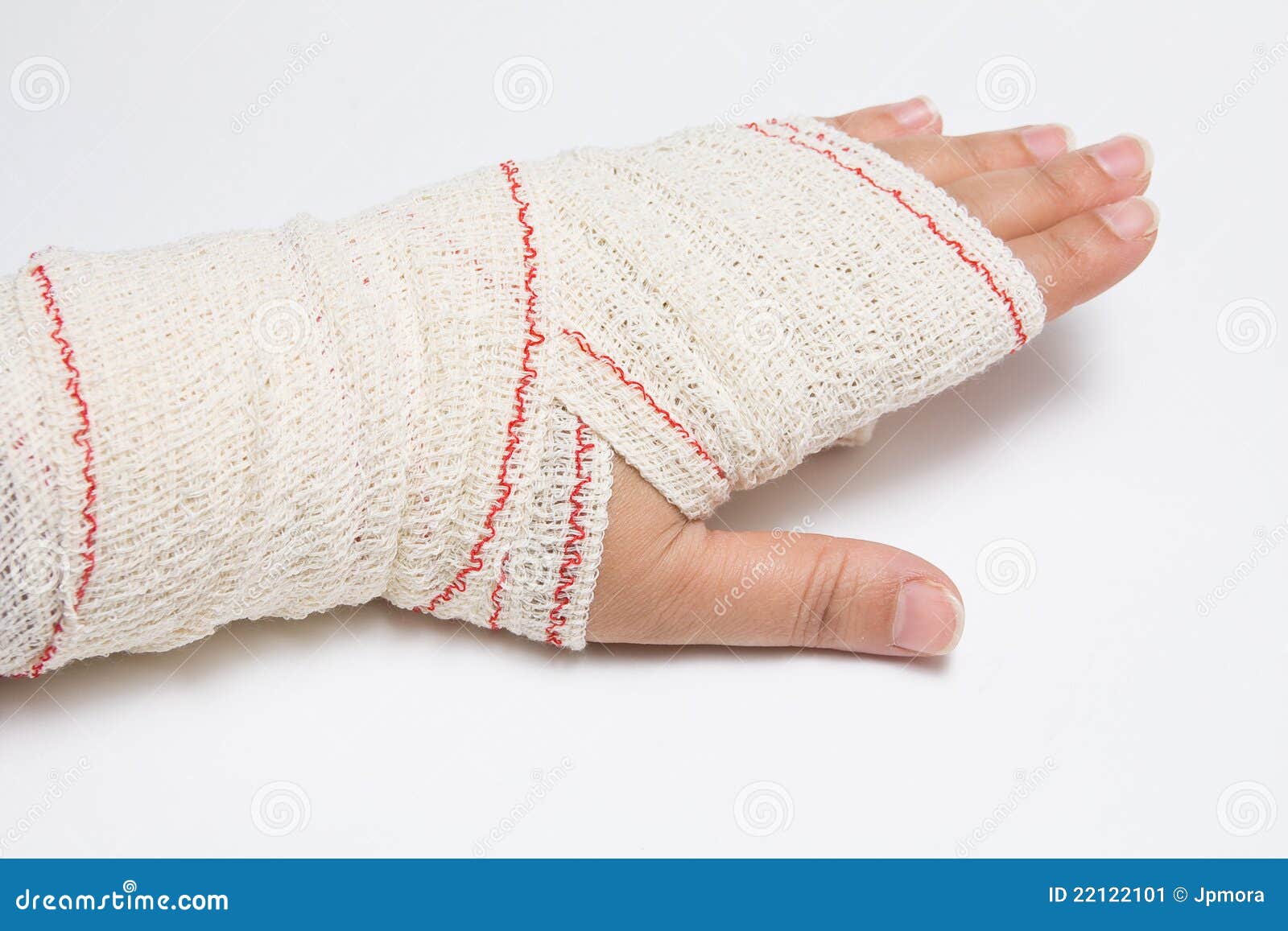 Hand Bandage stock image. Image of cure, hand, medicare - 22122101